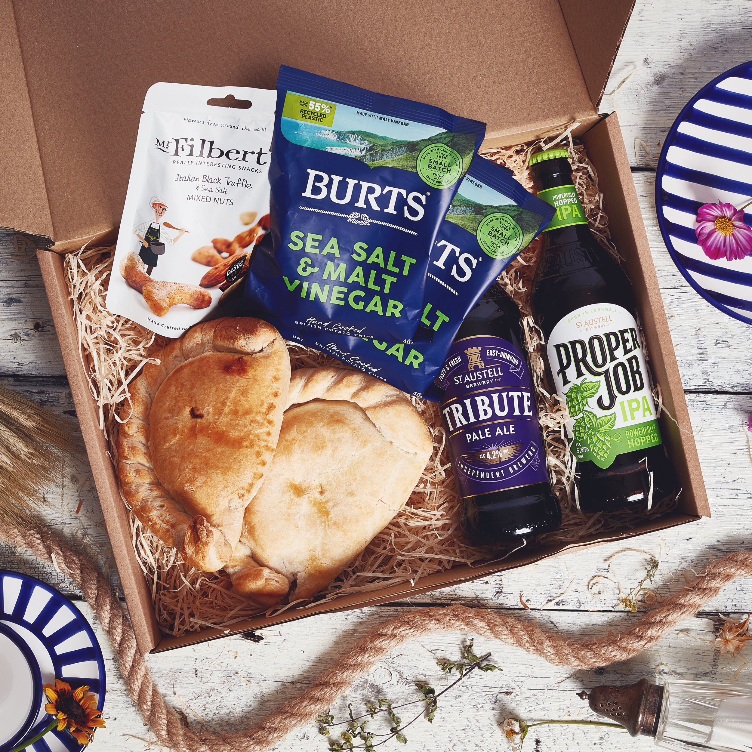 Cornish Ale & Pasty Hamper – CornishHampers.com