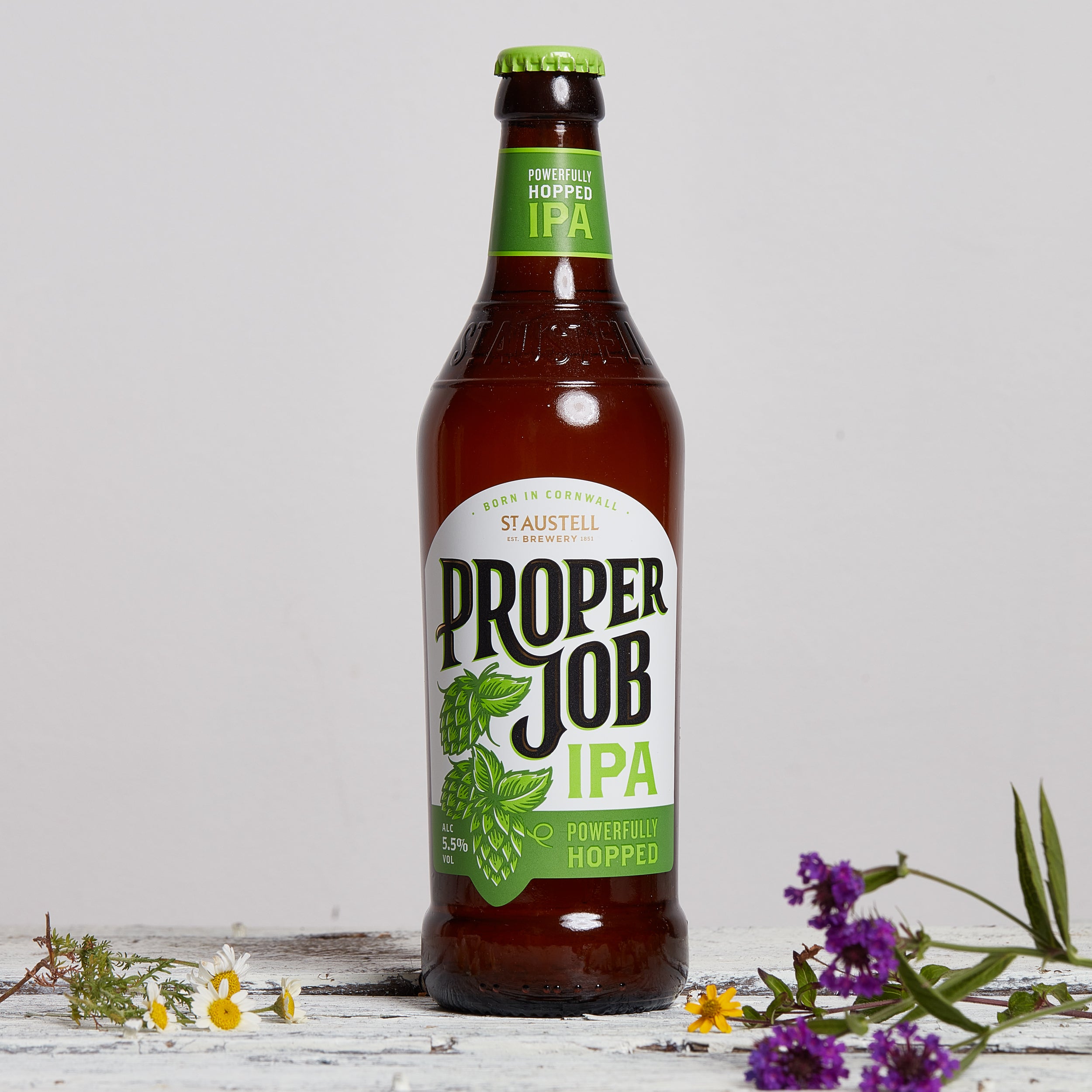 St Austell Proper Job IPA 500ml – CornishHampers.com