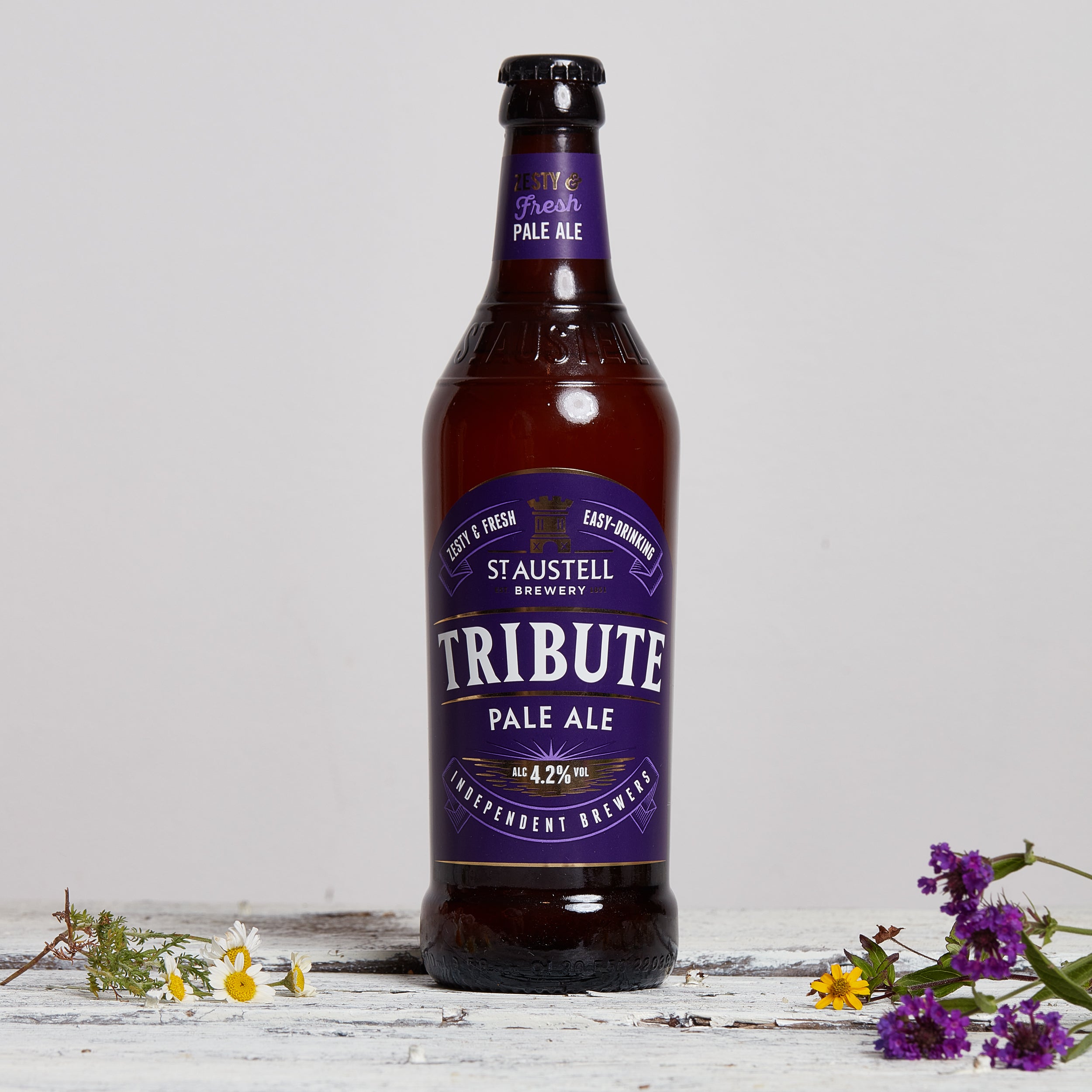 St Austell Tribute Premium Ale 500ml – CornishHampers.com